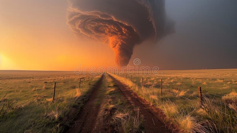 Devastating Tornado: a Cataclysmic Whirlwind Wreaking Havoc Across ...