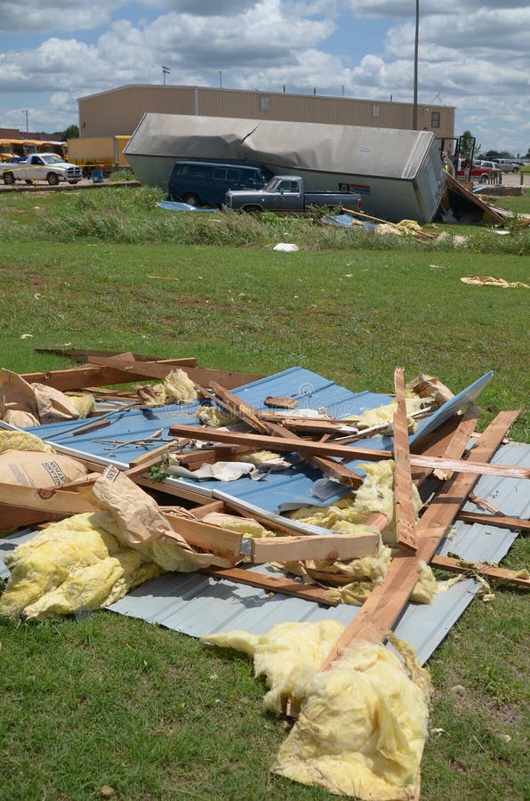 Tornado Damage from Spring Thunder Storms Editorial Photo - Image of ...