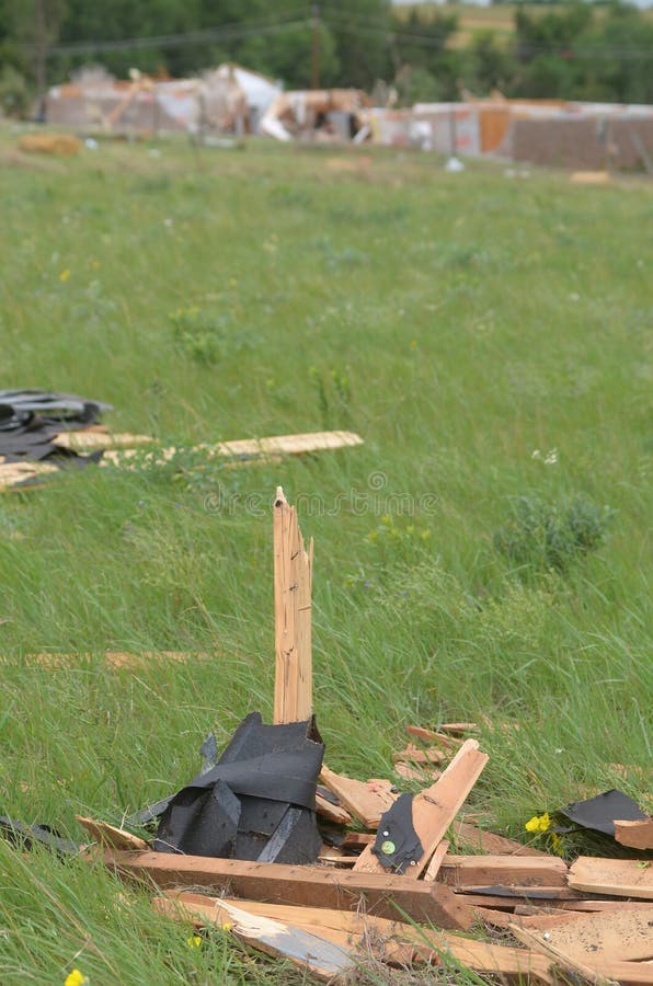 Tornado Damage from Spring Thunder Storms Editorial Image - Image of ...
