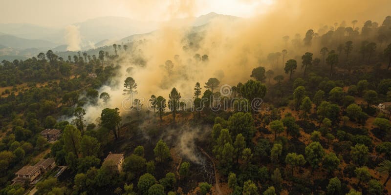 Devastating Village Fire Environmental Damage and the Urgent Need for ...