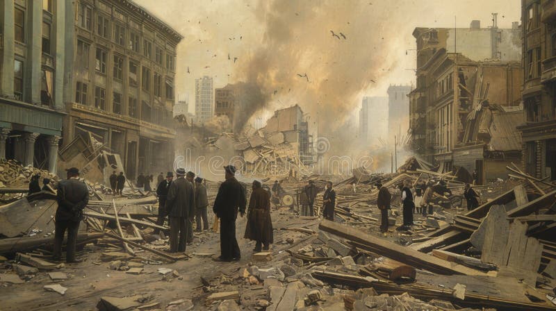 Devastation Unveiled: San Francisco S Aftermath, Post-1906 Earthquake ...