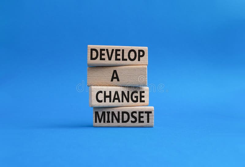 Change Mindset Motivation Concept Stock Photo - Image of chance ...