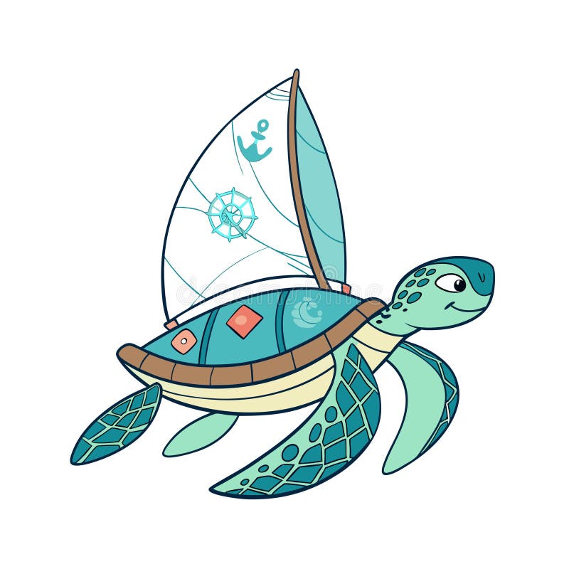 Develop a Fun Sylvia the Solar Sailor Character Stock Vector ...