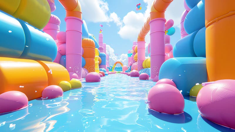 Develop a Game Interface with Inflatable Effect Elements that React To ...