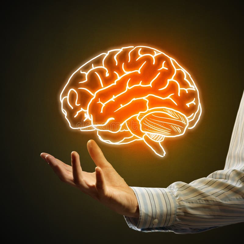 Develop our mind ability stock image. Image of health - 217098225