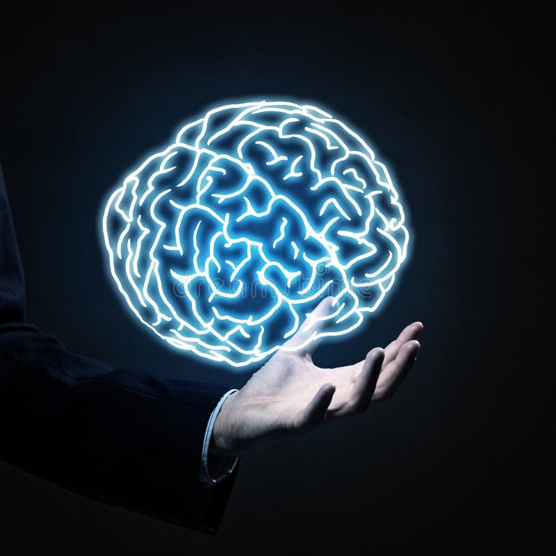 Develop our mind ability stock image. Image of virtual - 285339565