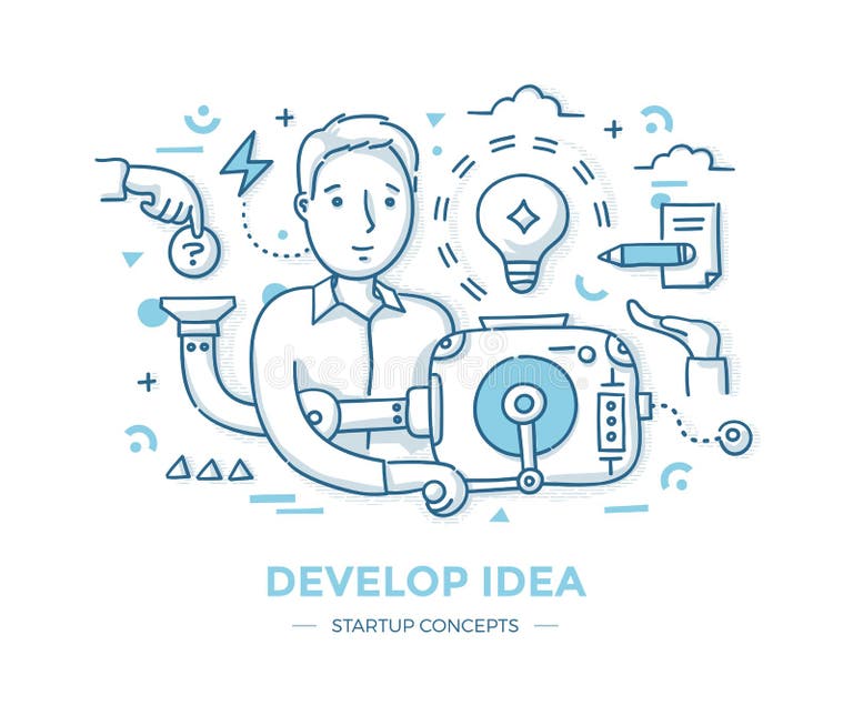 Idea Generator Stock Illustrations – 3,910 Idea Generator Stock ...