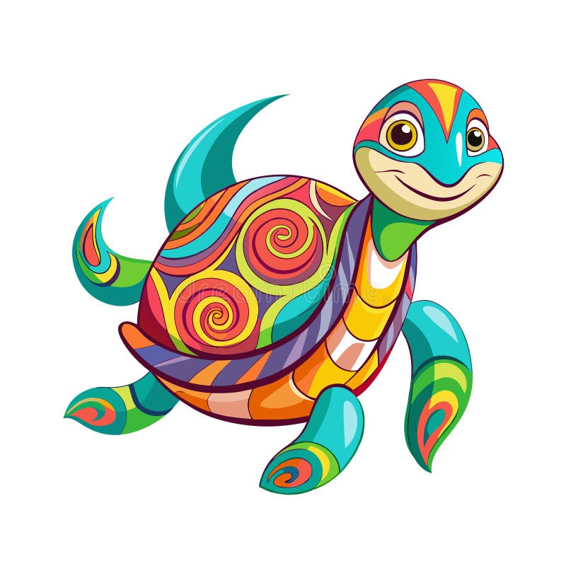 Twirly Turtle Stock Illustrations – 8 Twirly Turtle Stock Illustrations ...