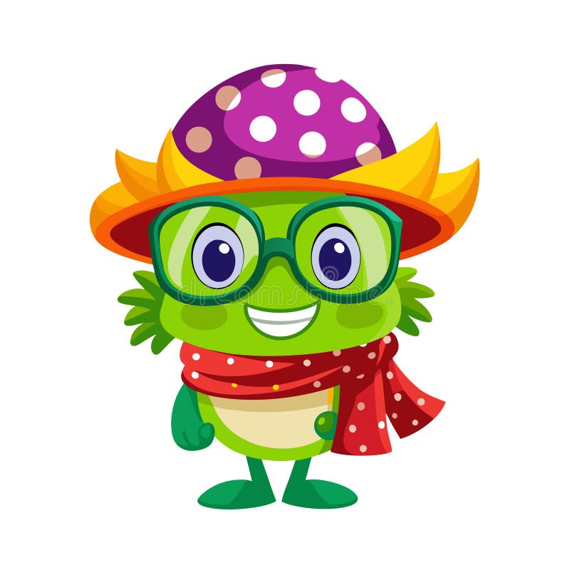 Develop a Whimsical Thistle the Daring Toadstool Stock Vector ...