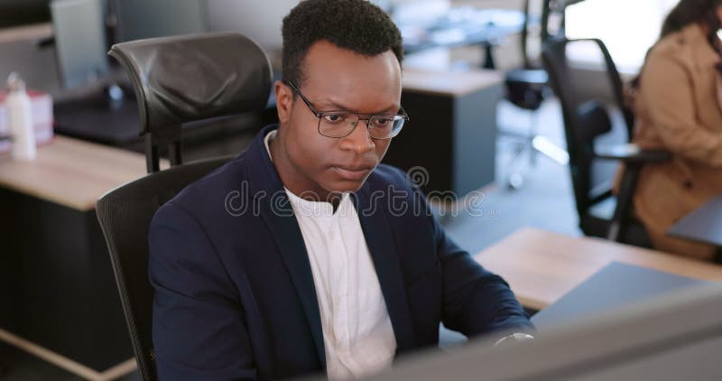 Developer Computer Or Programmer Thinking Of Cyber Security Code For
