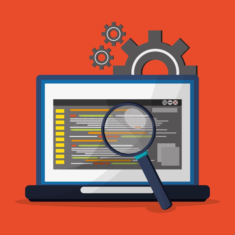 Developer icon design stock vector. Illustration of site - 66731065