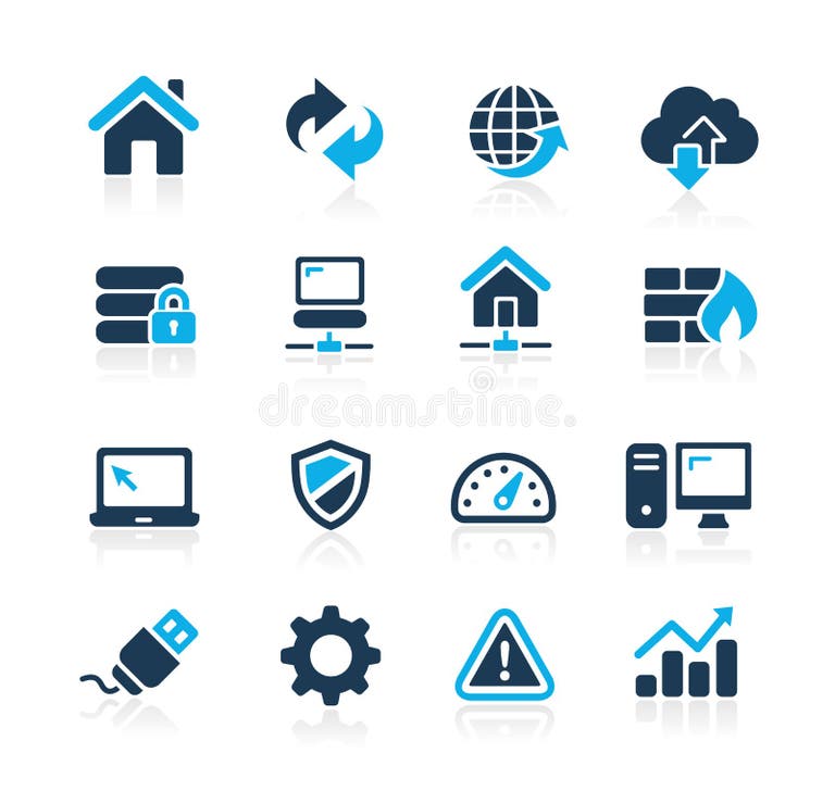 Developer Icons Azure Series Stock Vector - Illustration of developer ...