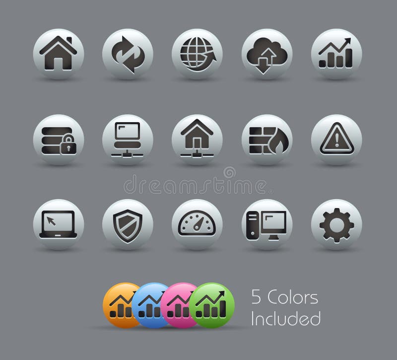 Developer Icons // Basics stock vector. Illustration of globe - 48724524