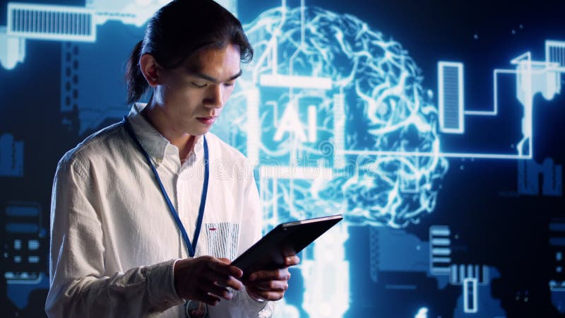 Developer Implements AI Systems Stock Footage - Video of computerized ... Developer Implements AI Systems Stock Footage - Video of computerized ...
