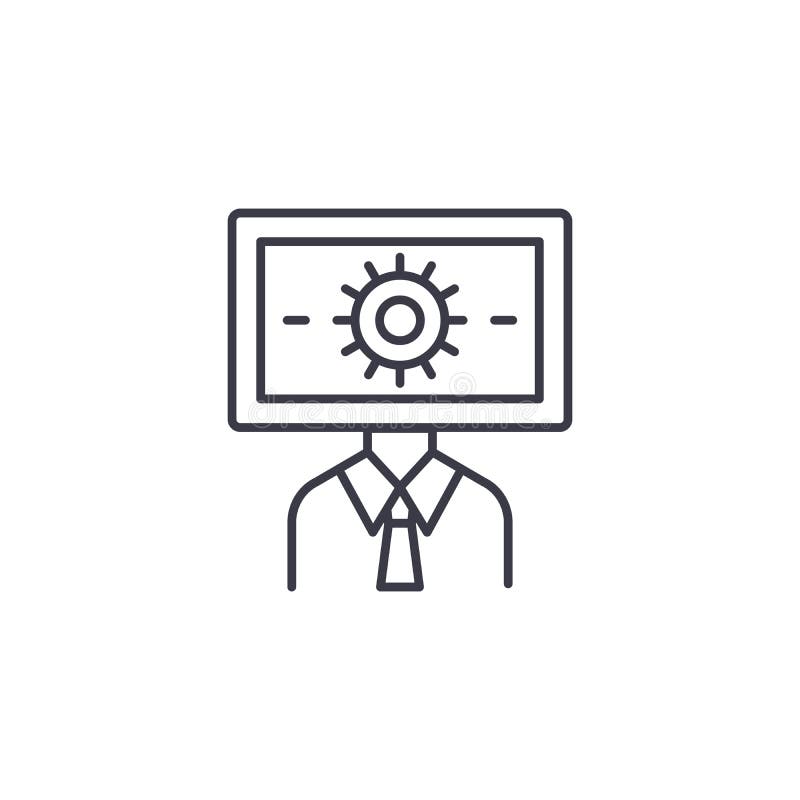 Web Developer Linear Icon Concept. Web Developer Line Vector Sign ... Web Developer Linear Icon Concept. Web Developer Line Vector Sign ...