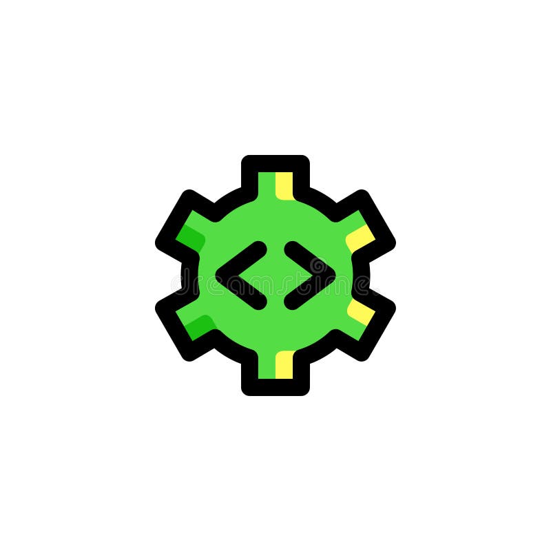 Developer Options Icon stock vector. Illustration of internet - 266547815