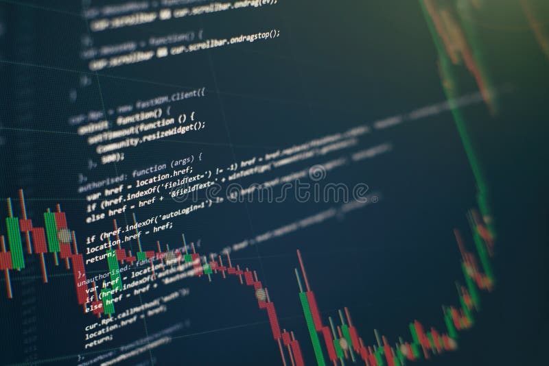 Javascript Functions, Variables, Objects. Project Managers Work New Idea. Future Technology ...