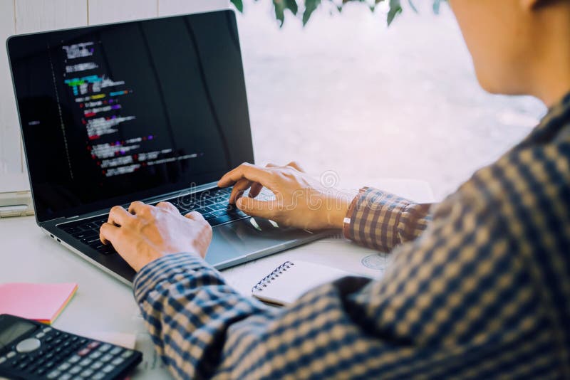 Developer Programming And Coding Technology Website Design Safety Of The Social World