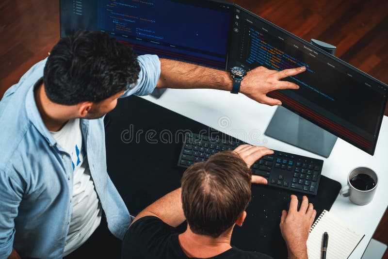 It Developers Discussing Online Software Development Information ... It Developers Discussing Online Software Development Information ...