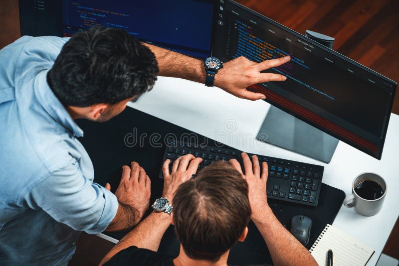 It Developers Discussing Online Software Development Information ... It Developers Discussing Online Software Development Information ...