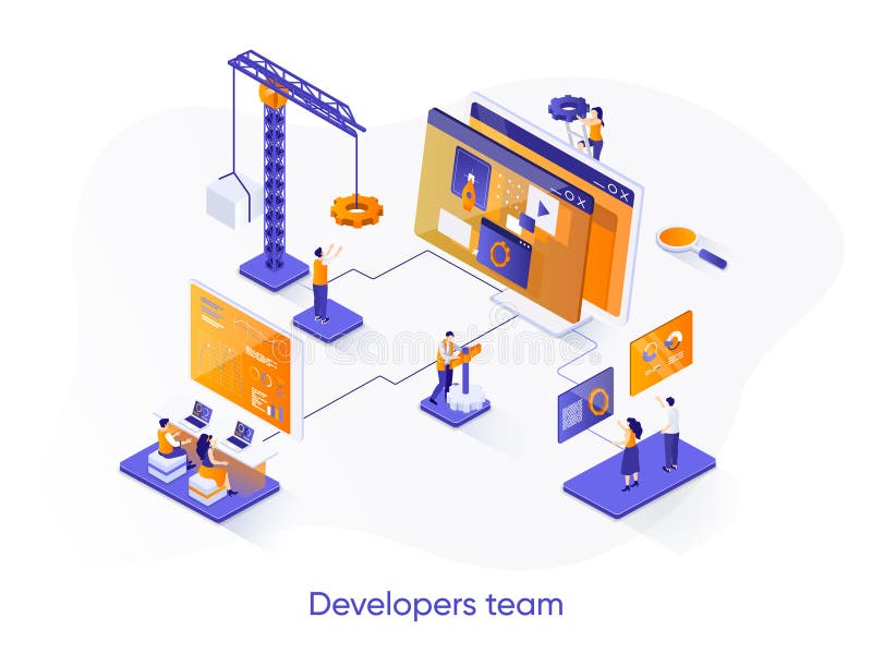 Full Stack Developer Stock Illustrations – 104 Full Stack Developer ...