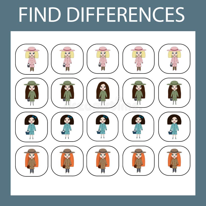 Preschool Worksheet, Kids Activity Sheet, Printable Worksheet Stock ...