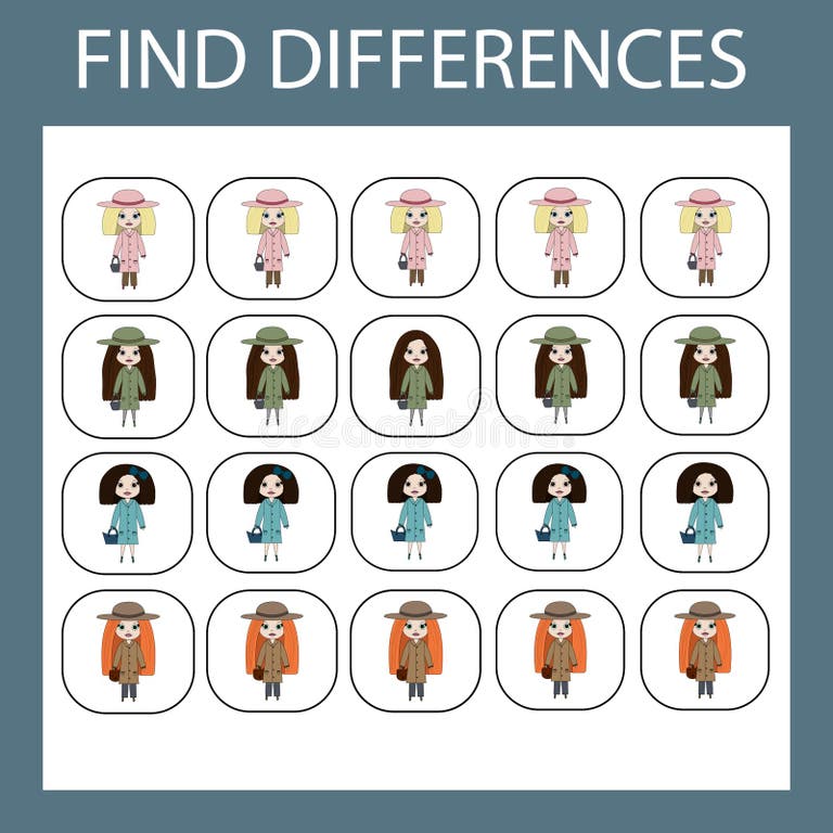 Preschool Worksheet, Kids Activity Sheet, Printable Worksheet Stock ...