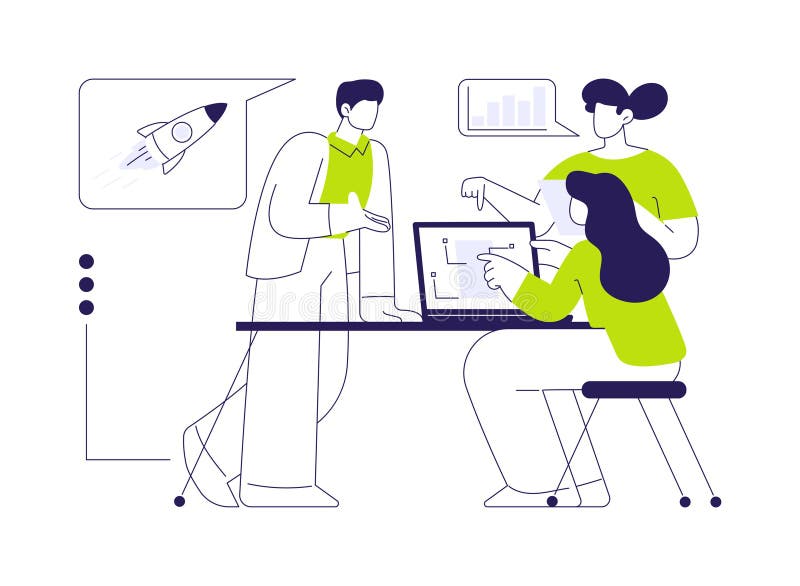 Developing a Business Plan Abstract Concept Vector Illustration. Stock Vector - Illustration of ...