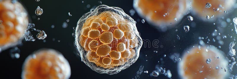 Developing Egg Under Scanning Electron Microscope Stock Photo - Image ...