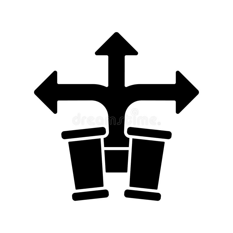 Developing Foresight Vector Icon for Dark Theme Stock Vector ...