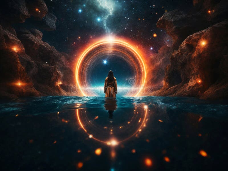 Developing the Mind and Reaching the End of the Deep Universe Stock ...