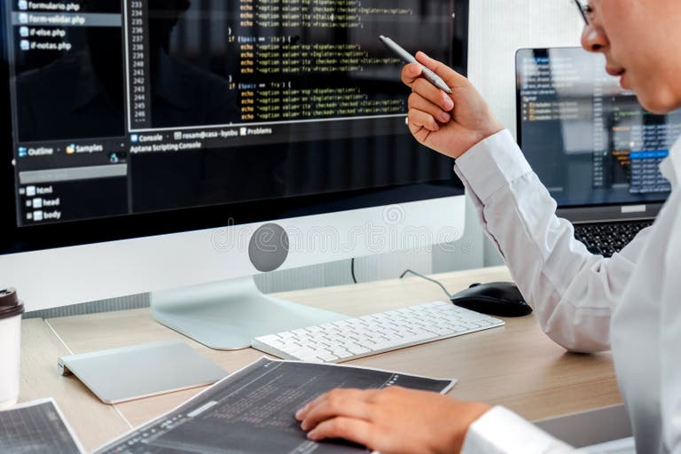 Developing Programmer Reading Computer Codes Development Website Design and Coding Technologies ...