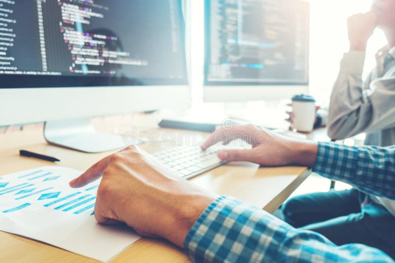 Developing Programmer Team Development Website Design and Coding Stock ... Developing Programmer Team Development Website Design and Coding Stock ...
