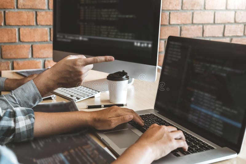 Developing Programmer Development Website Design and Coding Technologies Working in Software ...
