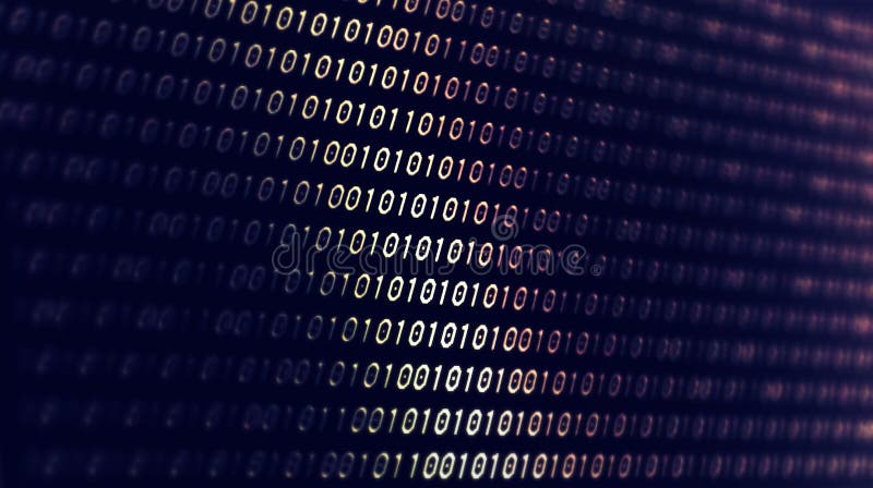 Developing Programming Binary Code. Abstract Binary Software Programming Code Background. Random ...