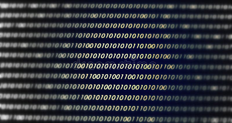 Developing Programming Binary Code. Abstract Binary Software Programming Code Background. Random ...