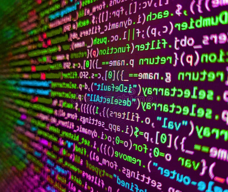 Developing Programming Binary Code Computer Programming Source Code Coding Programmer Abstract