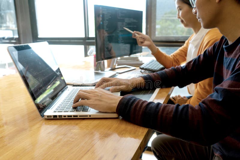 Developing Programming Programmer Stock Photo - Image of language ...