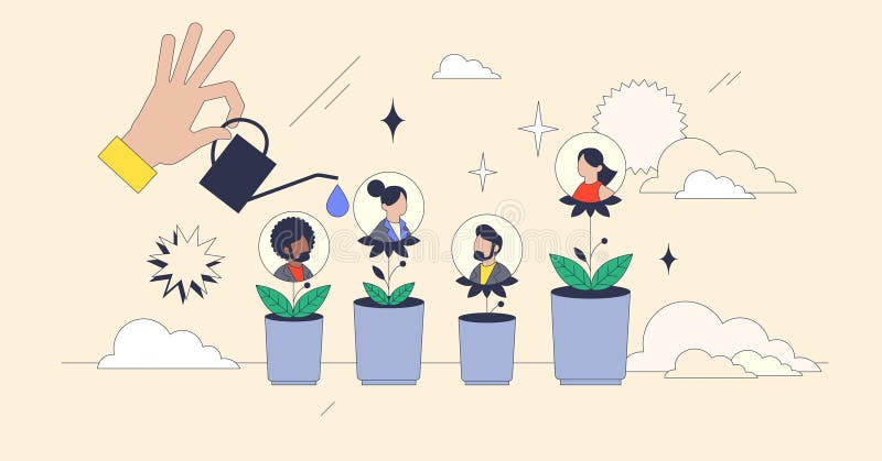 Developing Talent through Nurturing Hands, Featuring Plants, People ...