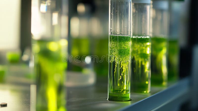 Development of Algae-Based Biofuel in Laboratory Setting Stock ...