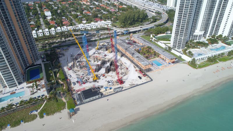 Development on the beach editorial photo. Image of development - 84929226