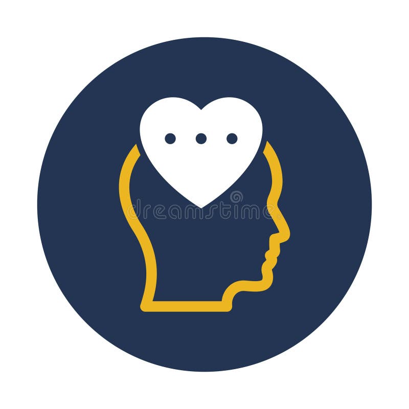 Development Brain Emotional Vector Icon Which Can Easily Modify Stock ...