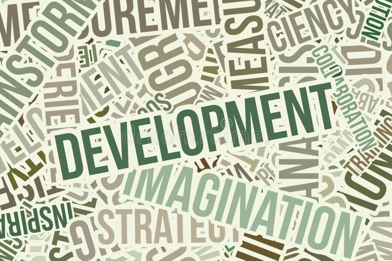 Development, for Texture or Background. Stock Illustration ...
