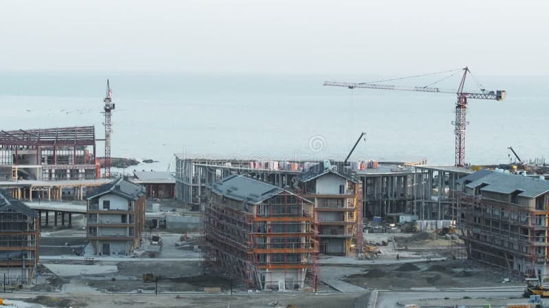 Development of the Coastal Zone with Elite Real Estate. Construction of ...