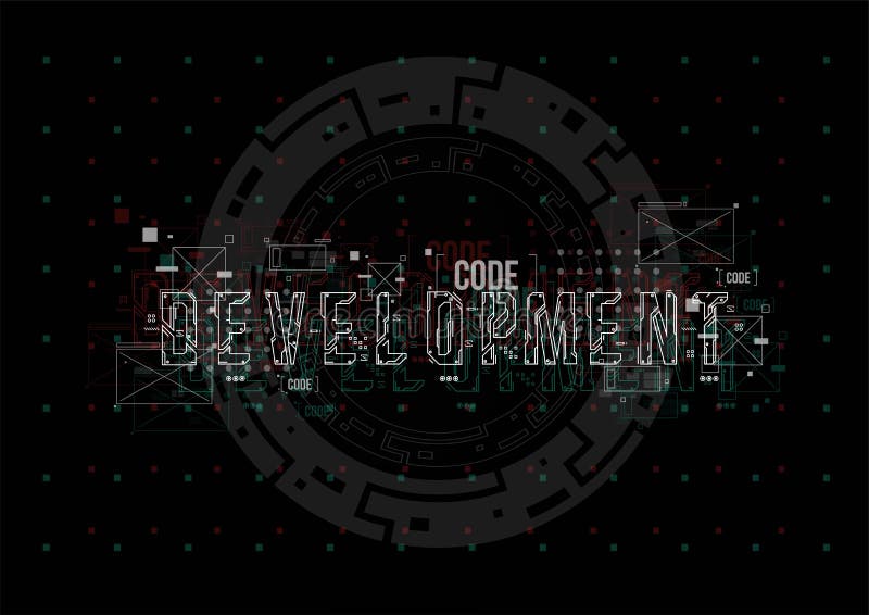 Development. Conceptual Layout with HUD Elements for Print and Web ...