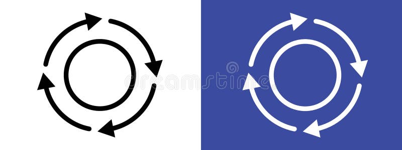 Development Cycle Icon Depicting Evolution, Life Stages, and Biological ...