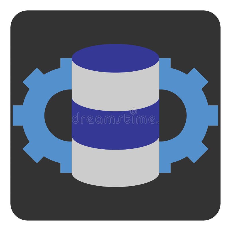 Development Database Settings, Icon Stock Vector - Illustration of ...