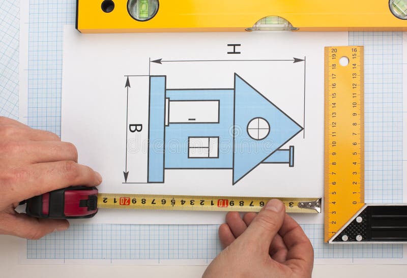 Development drawings stock image. Image of pattern, project - 124497505