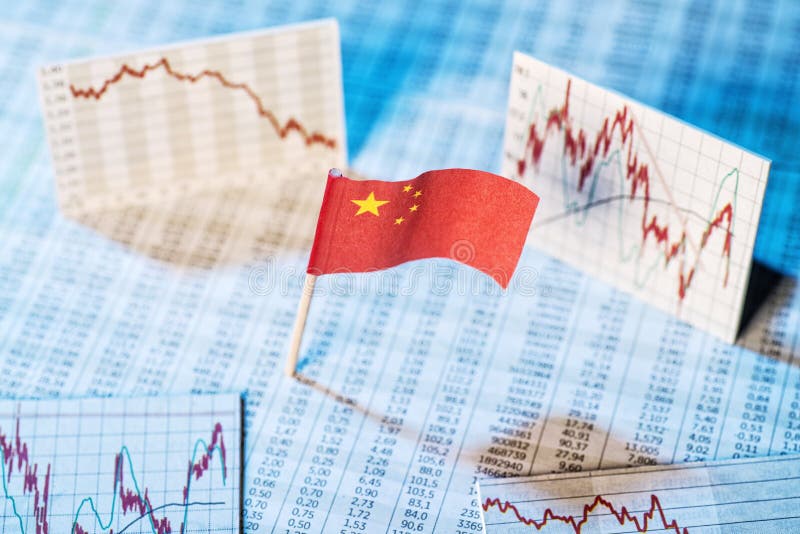 Development of the Economy in China Stock Photo - Image of growth ...