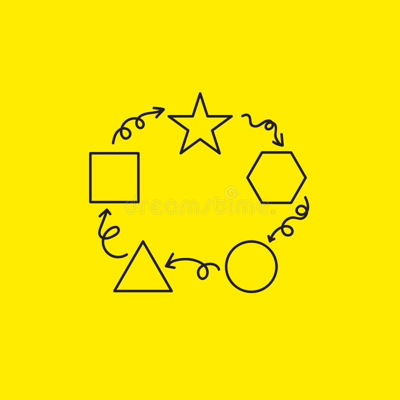 Development, Evolution or Change Symbol Stock Vector - Illustration of ...